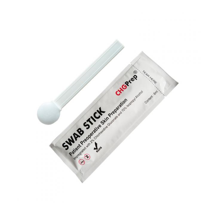 Chlorhexidine Gluconate Sterile Swab Collection Stick Untuk Sterilisasi ...